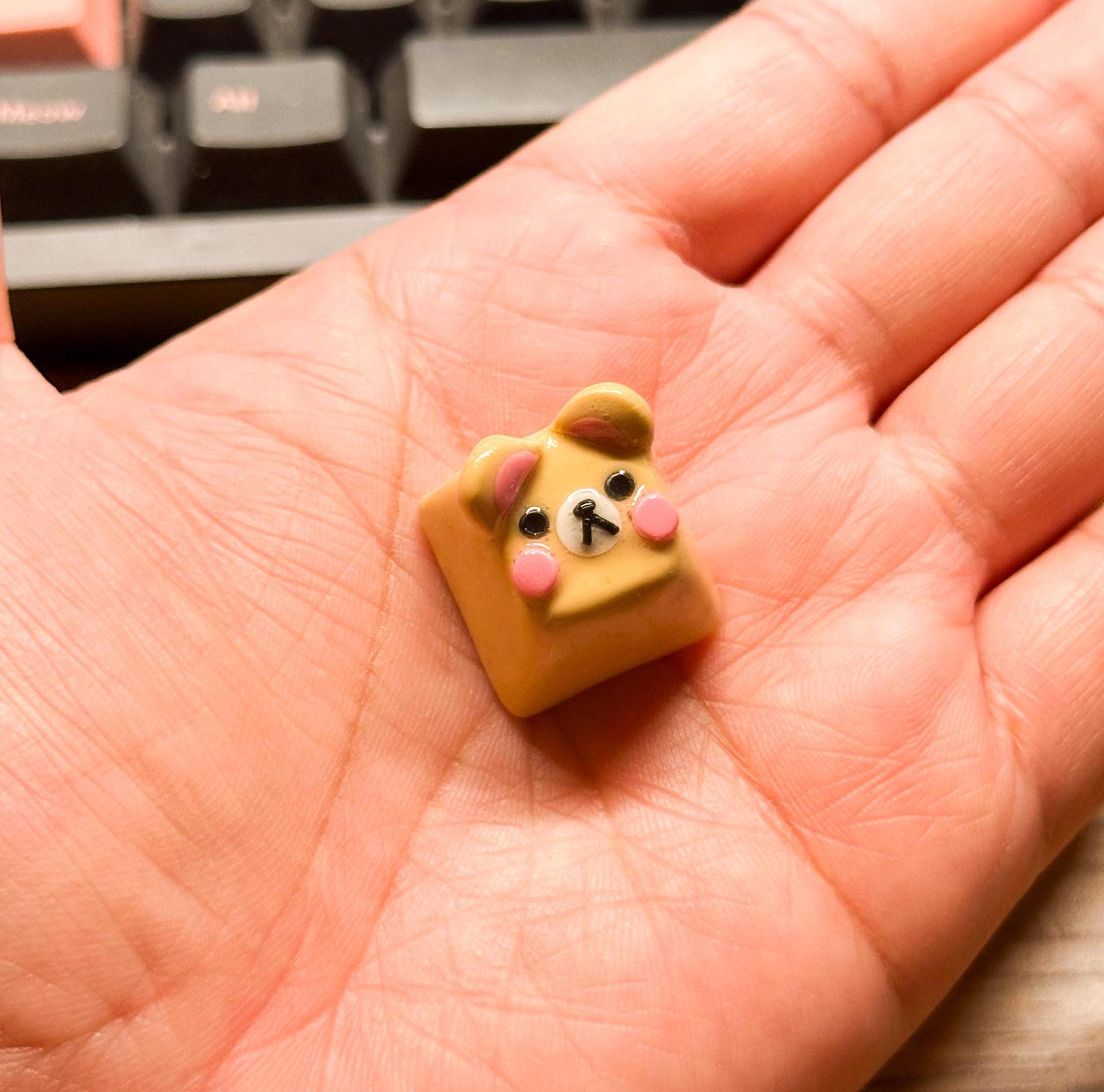 Cute Artisan Polymer Clay Keycap Characters - Etsy