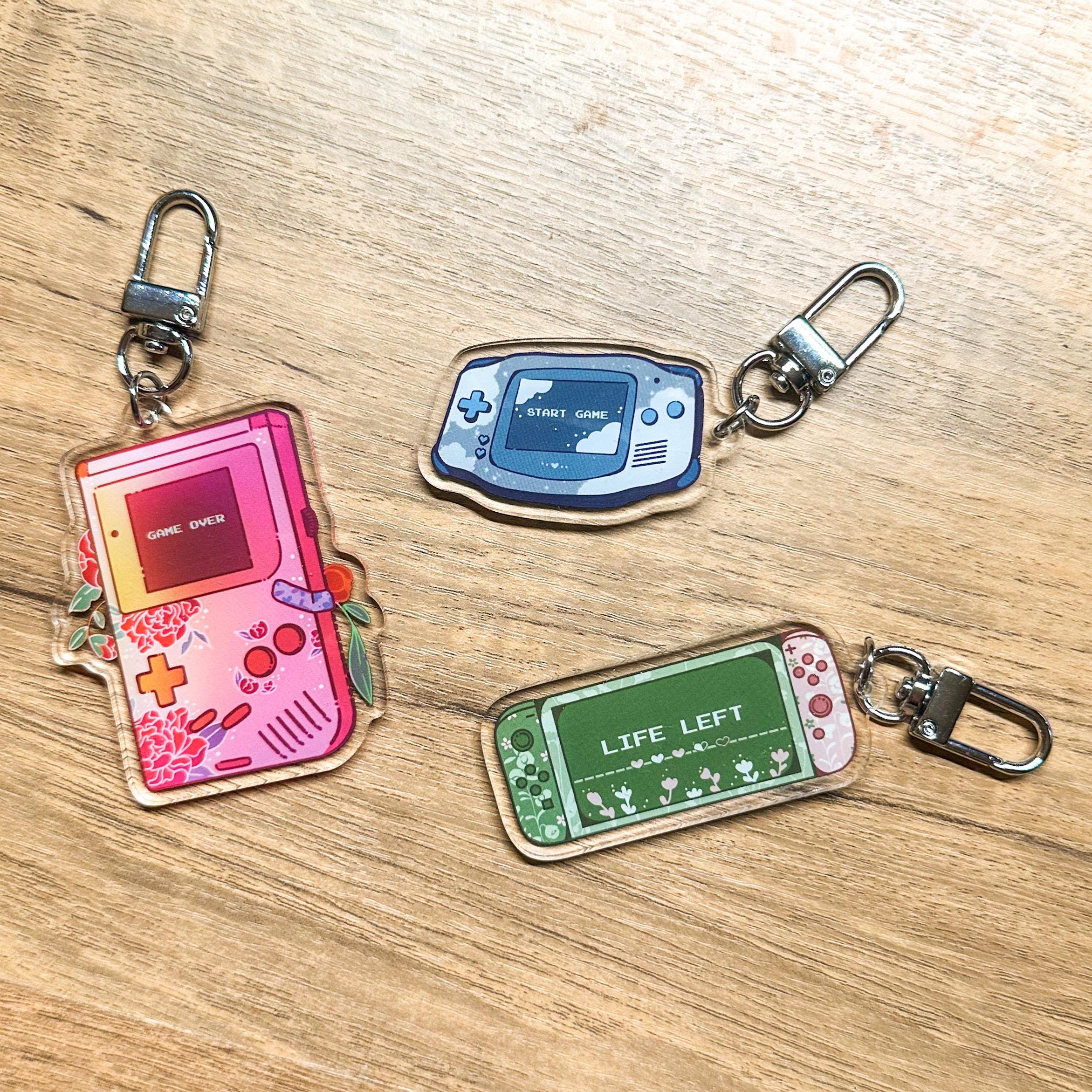 Aesthetic Game Console Acrylic Keychain - Etsy