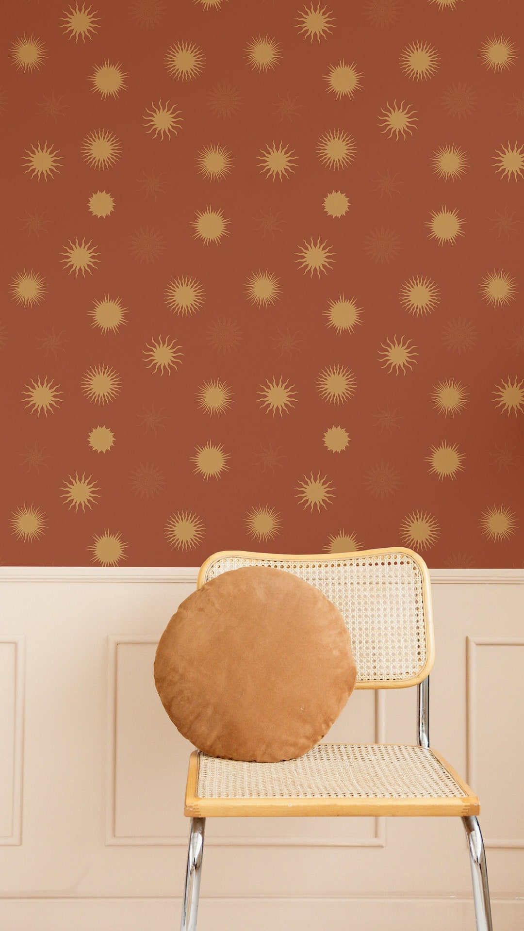 Red Abstract Figures Wallpaper Peel&stick and Traditional Wallpaper ...