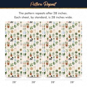 Botanical Plants Wallpaper|peel&stick and Traditional Wallpaper ...