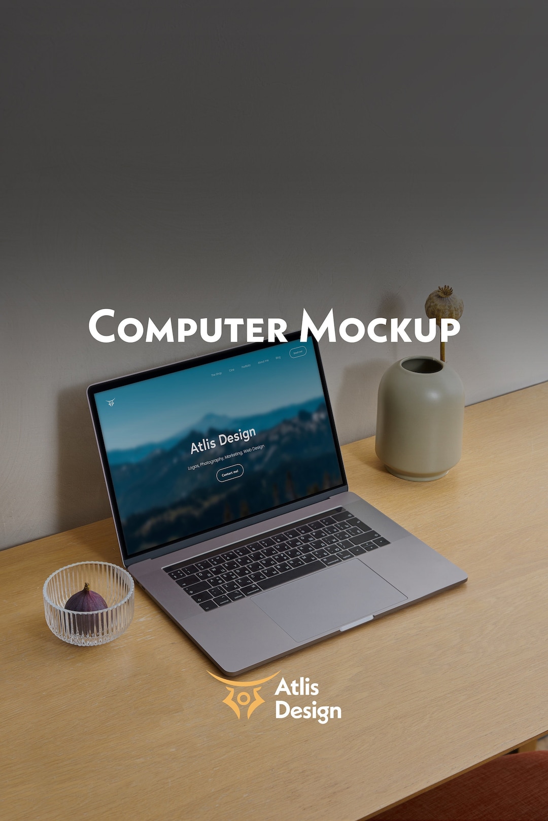 Computer Screen Mockup PSD, Screen Mockup, Desktop Mockup,product ...