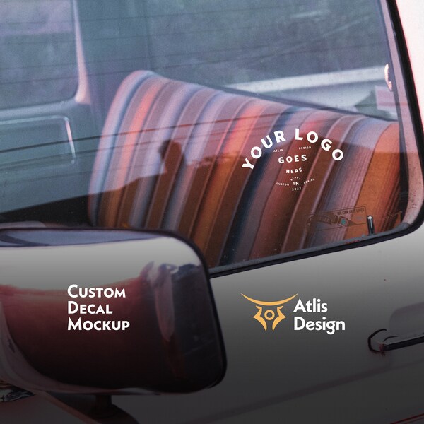 Car Decal Mockup - Etsy