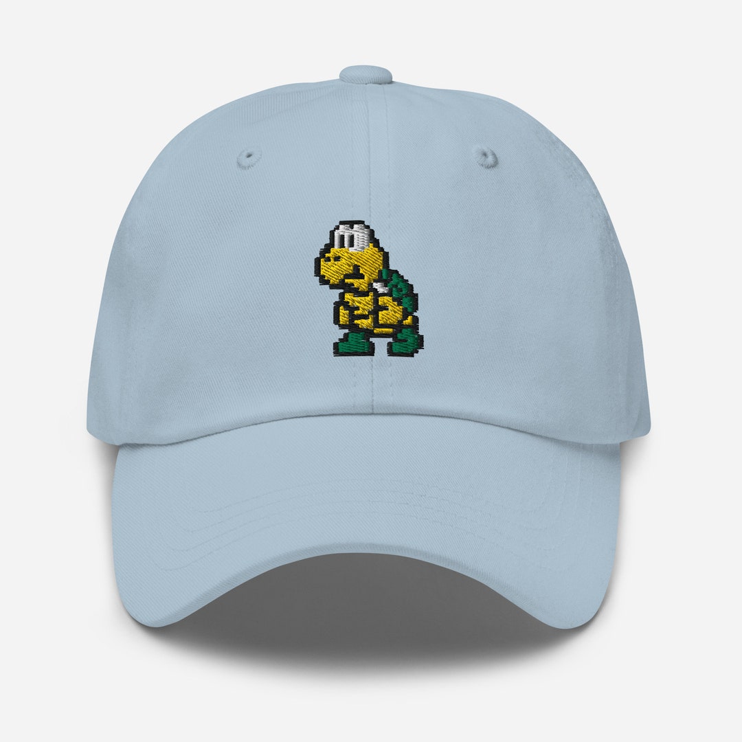 Mario Koopa Troopa Pixel Embroidered Hat - Etsy