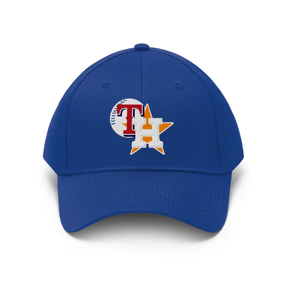 Rangers X Astros Dad Hat, Royal Blue Hat, Texas Hat, Texas Baseball Hat ...