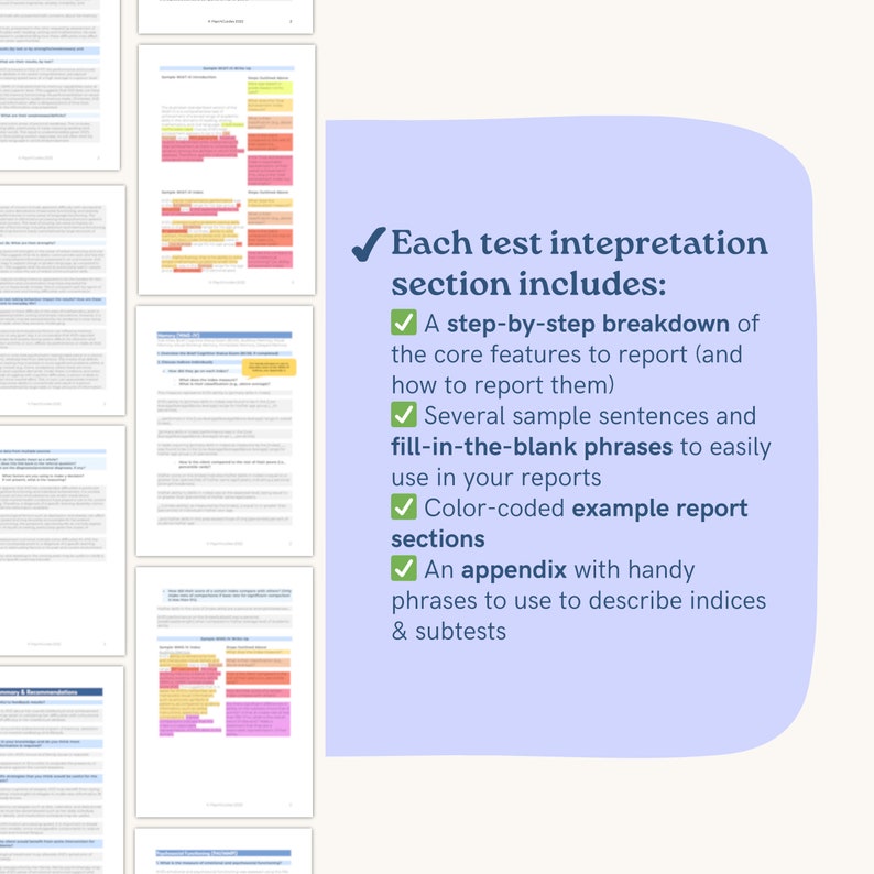 Psychoeducational Report Writing Guide - Perfect for Beginner ...