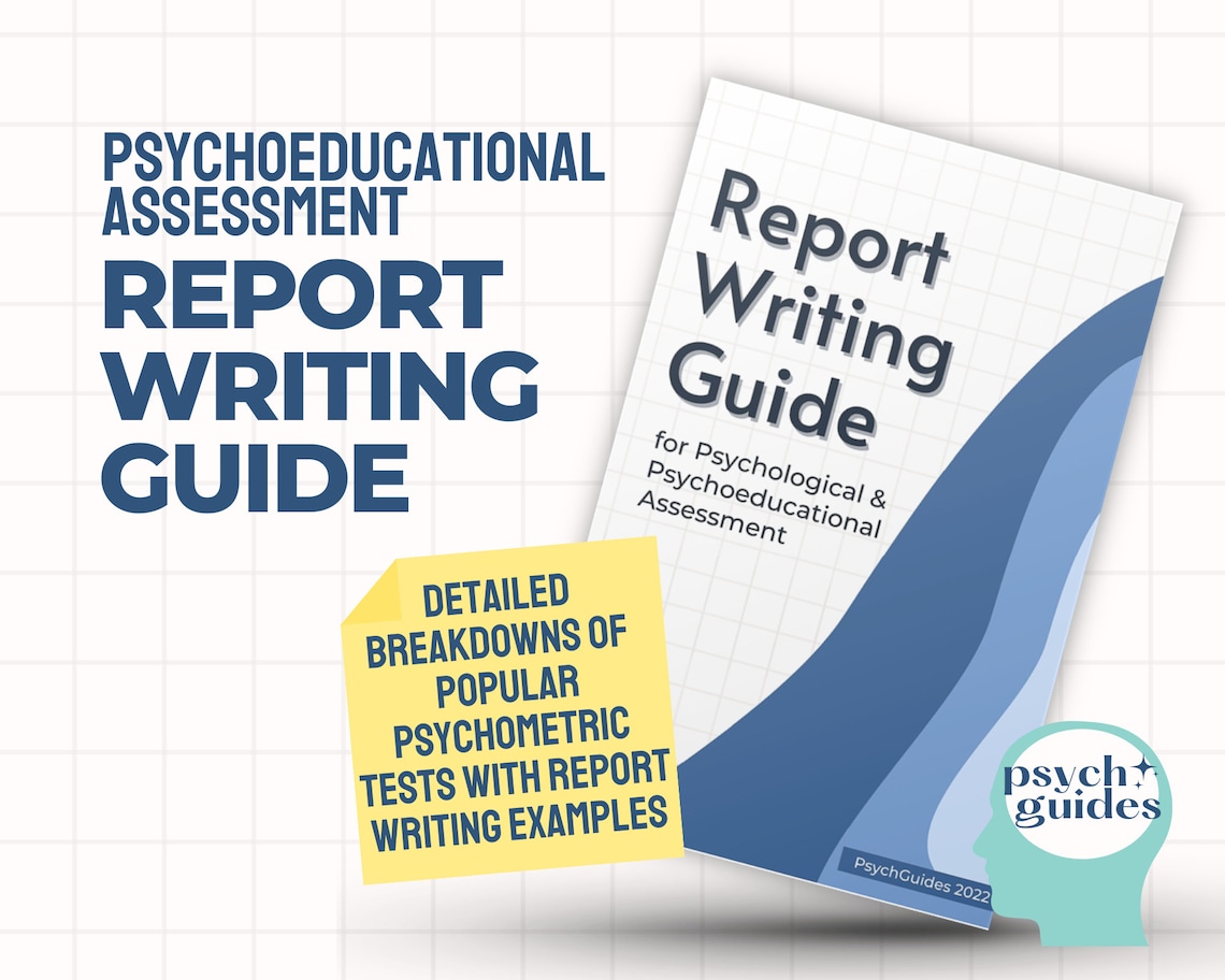 Psychoeducational Report Writing Guide Perfect for Beginner - Etsy