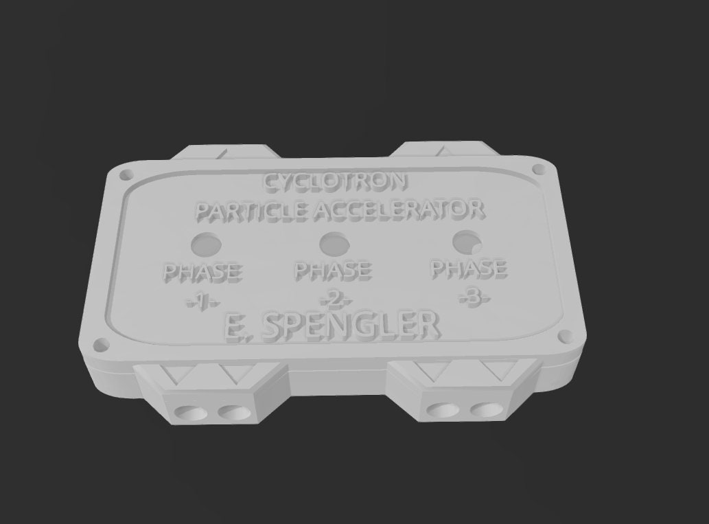 3d Printable Cyclotron Light Prop Replica - Etsy