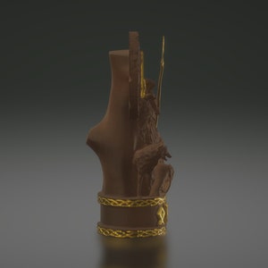Odin Norse God Idol Totem Statue STL 3D Printable Viking - Etsy Australia