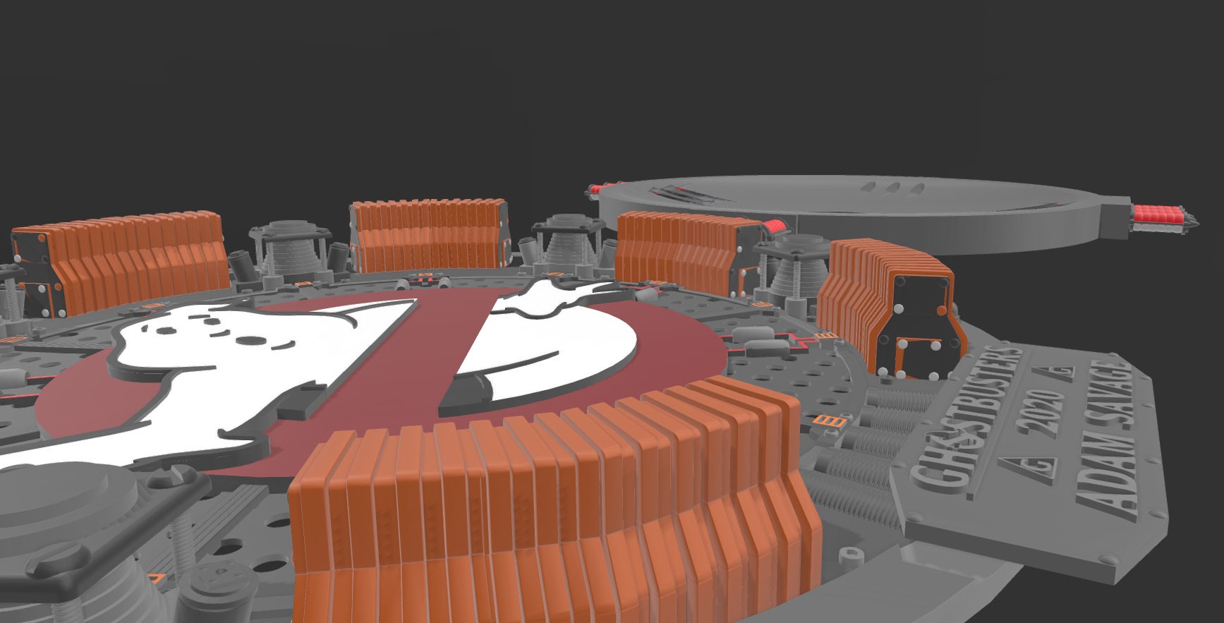 3d Printable Cyclotron Light Prop Replica - Etsy