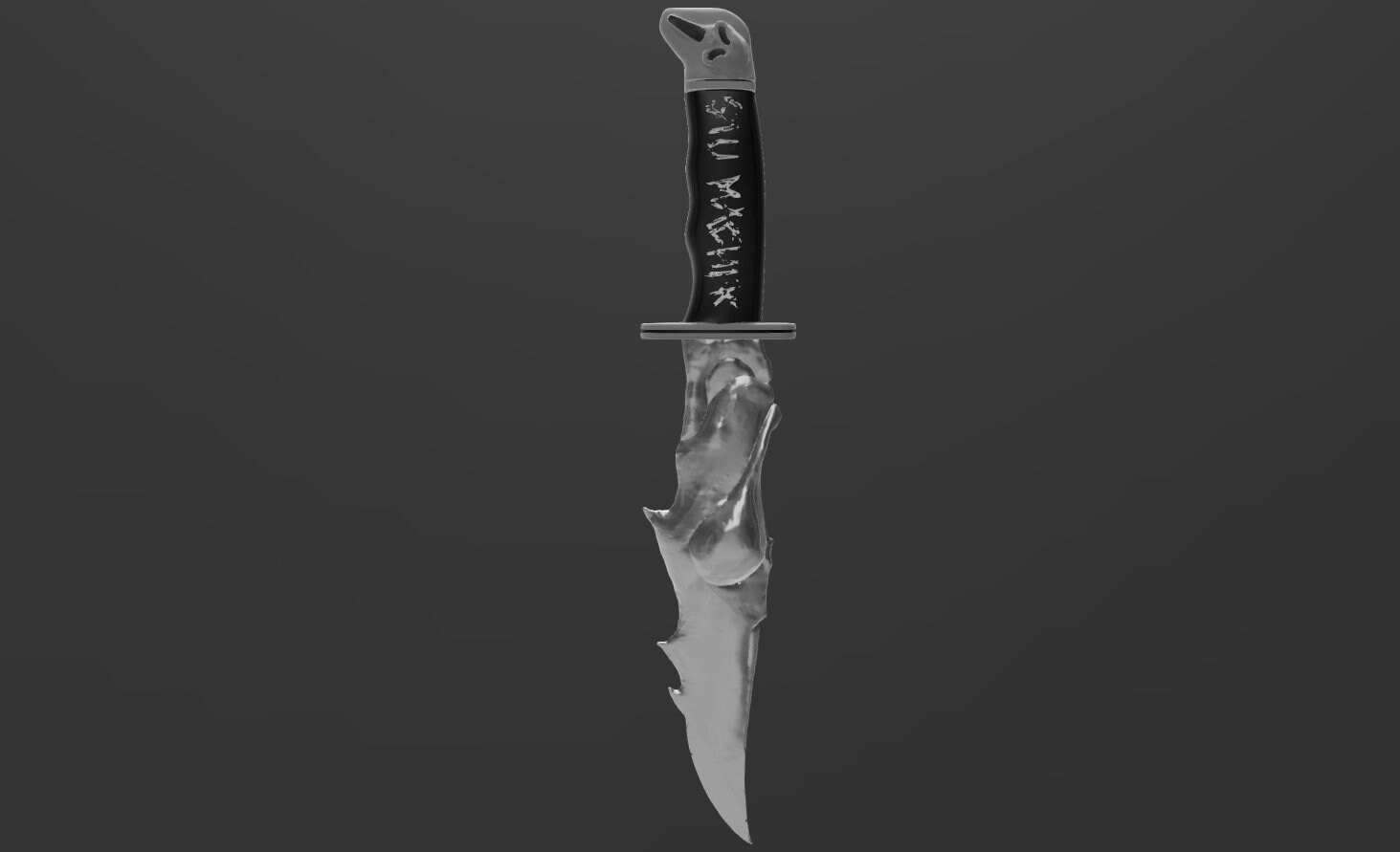 Screaming Ghost Cult Knife Stu Macher Billy Loomis STL - Etsy