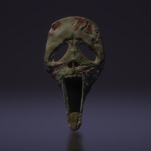 Screaming Ghost Mask Undead Zombie Scary Halloween STL - Etsy