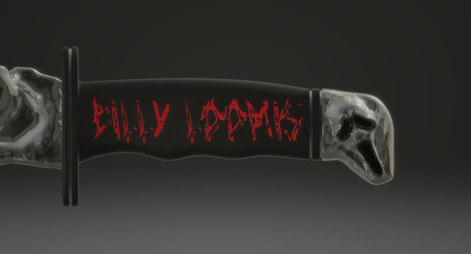 Screaming Ghost Cult Knife Stu Macher Billy Loomis STL - Etsy