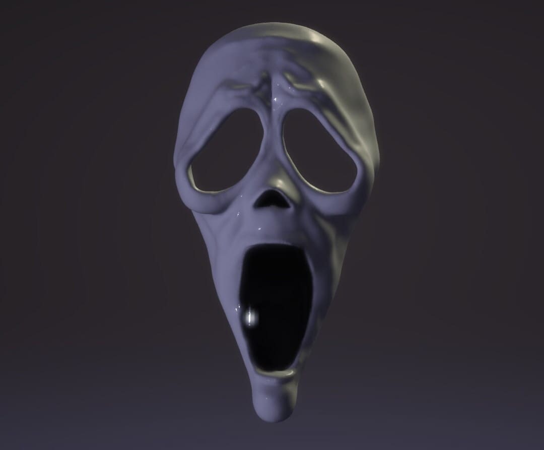 Scary Movie Killer Mask STL 3d Printable - Etsy