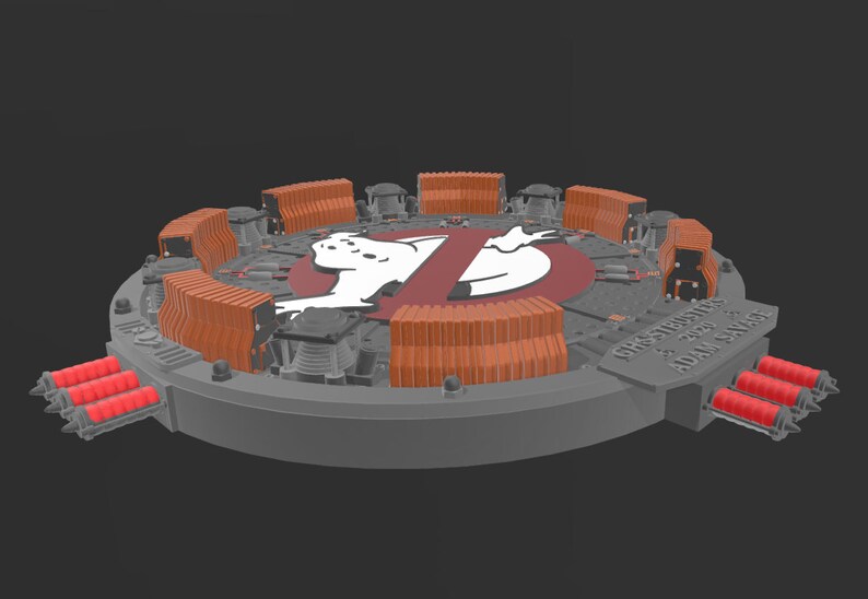 3d Printable Cyclotron Light Prop Replica - Etsy