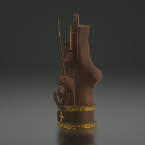 Odin Norse God Idol Totem Statue STL 3D Printable Viking - Etsy Australia