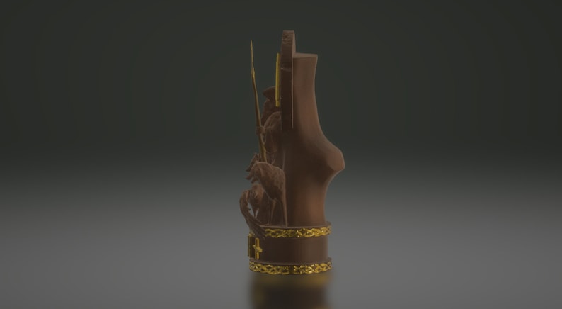 Odin Norse God Idol Totem Statue STL 3D Printable Viking - Etsy