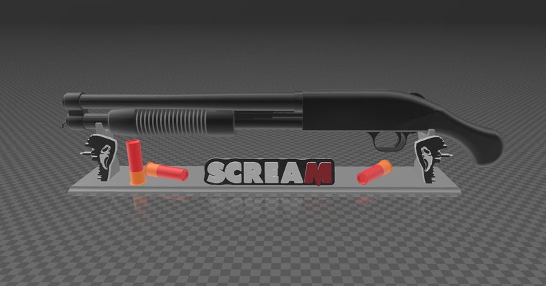 Scream 6 Ghost Face Shotgun STL Cosplay Display - Etsy Ireland