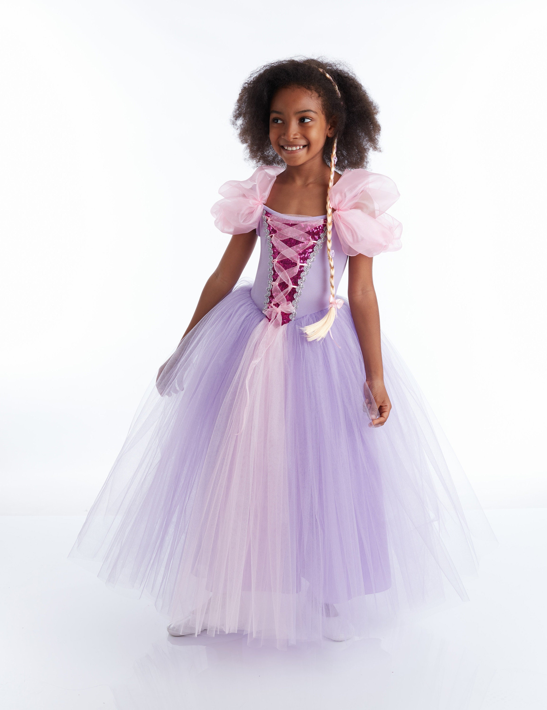 Rapunzel Inspired Princess Dress for Girls Rapunzel Costume - Etsy