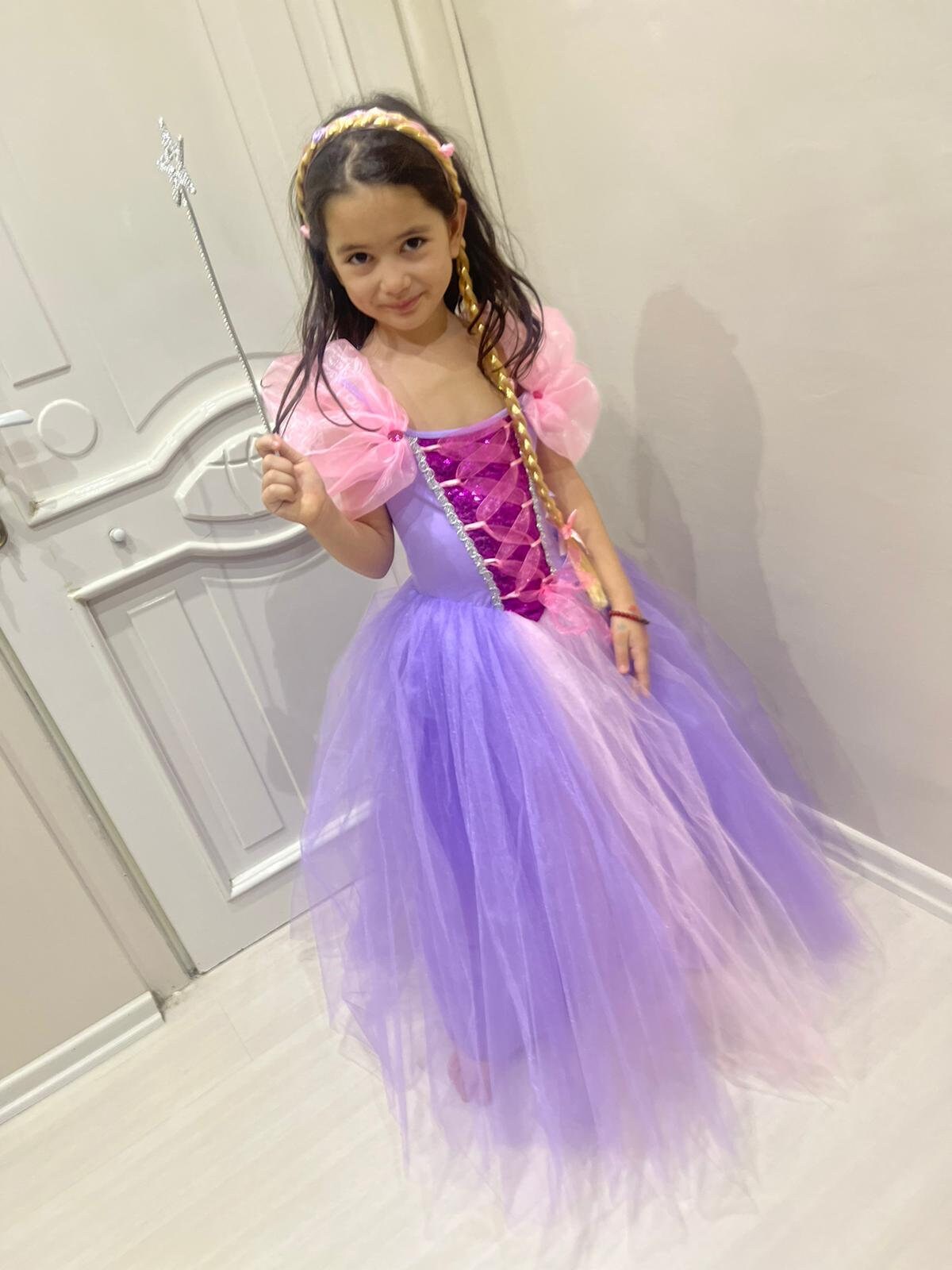 Rapunzel Inspired Princess Dress for Girls Rapunzel Costume - Etsy