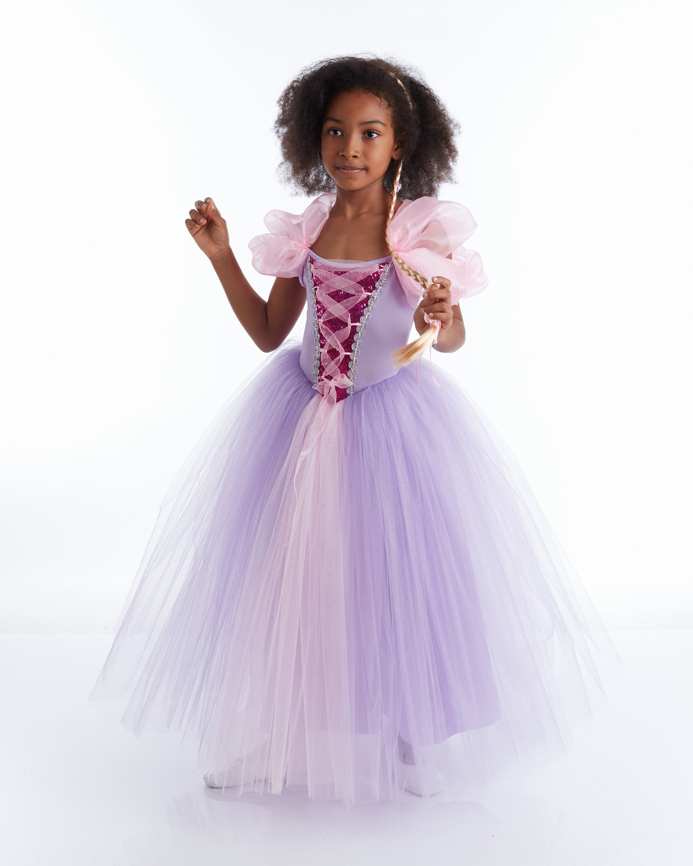 Rapunzel Inspired Princess Dress for Girls Rapunzel Costume - Etsy