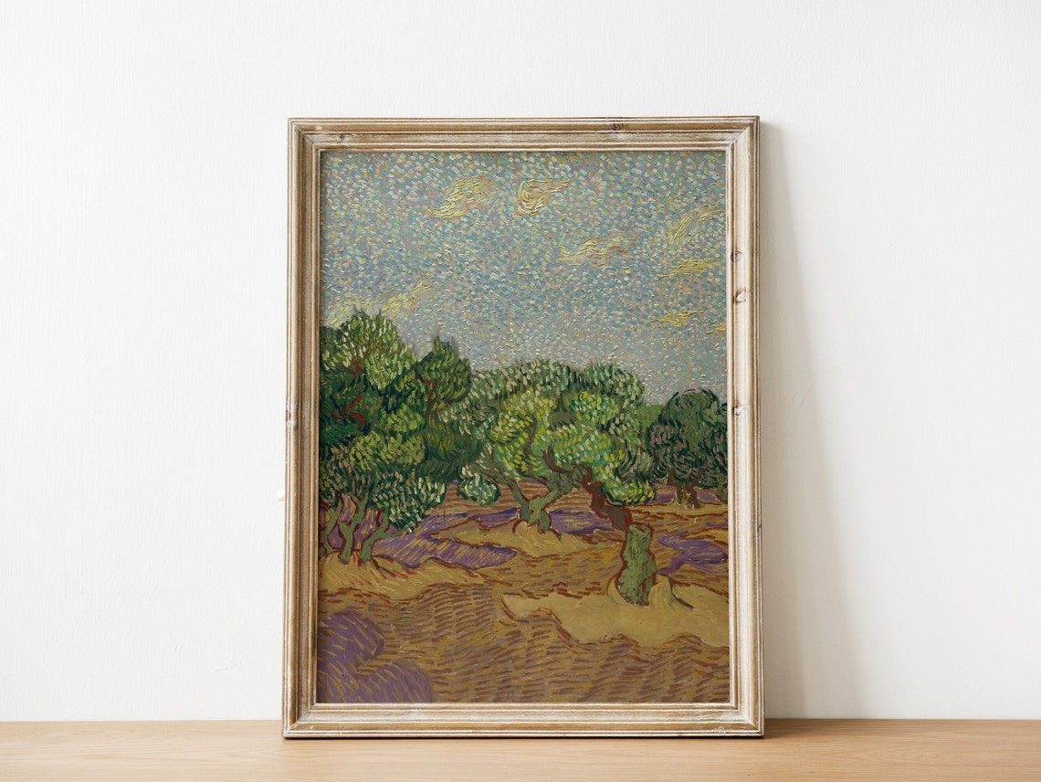 Van Gogh Print Van Gogh Van Gogh Digital Print Vincent Van Gogh Famous ...