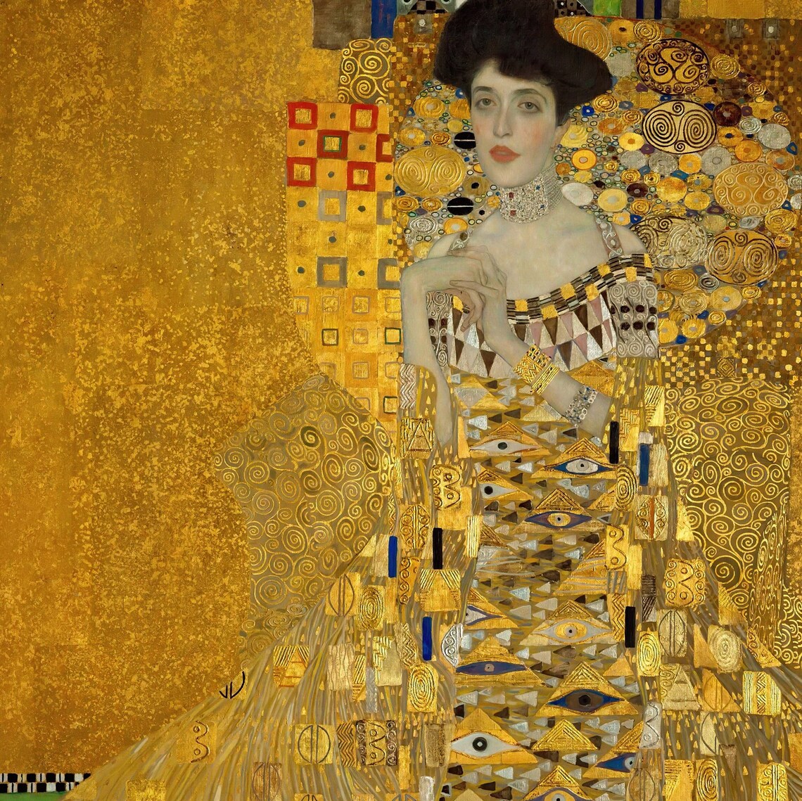 Gustav Klimt Print Download /art Nouveau Wall Art/gustav Klimt Poster ...