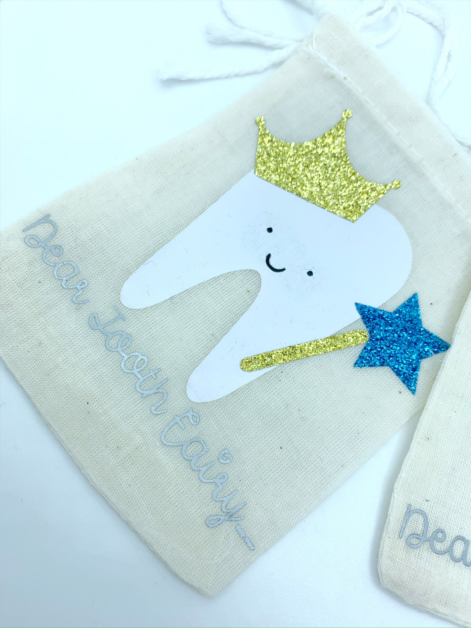 Cute Tooth Fairy Bags Tooth Fairy Coin Bag Tooth Bag. - Etsy UK