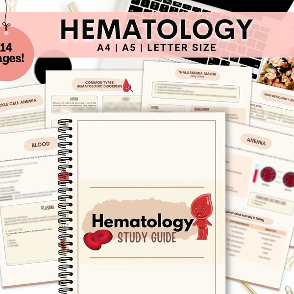 Hematologic Cheat Sheet - Etsy