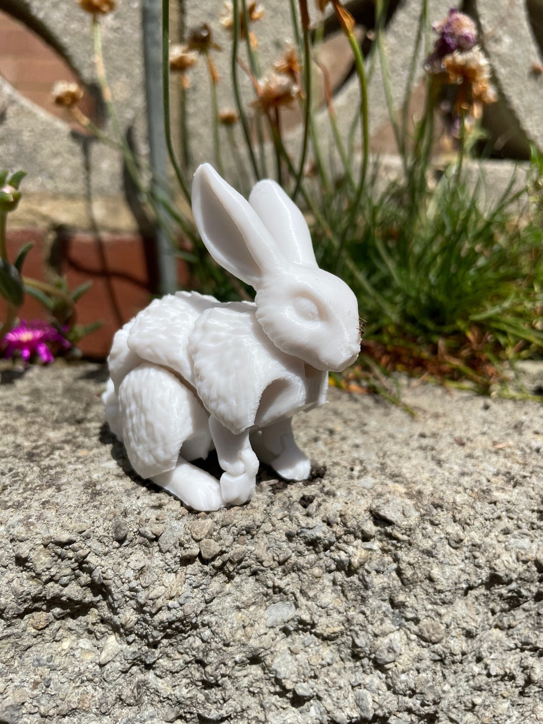 Articulated Bunny Rabbit Realistic! - MULTI SIZE - Fidget Toy - Desk ...