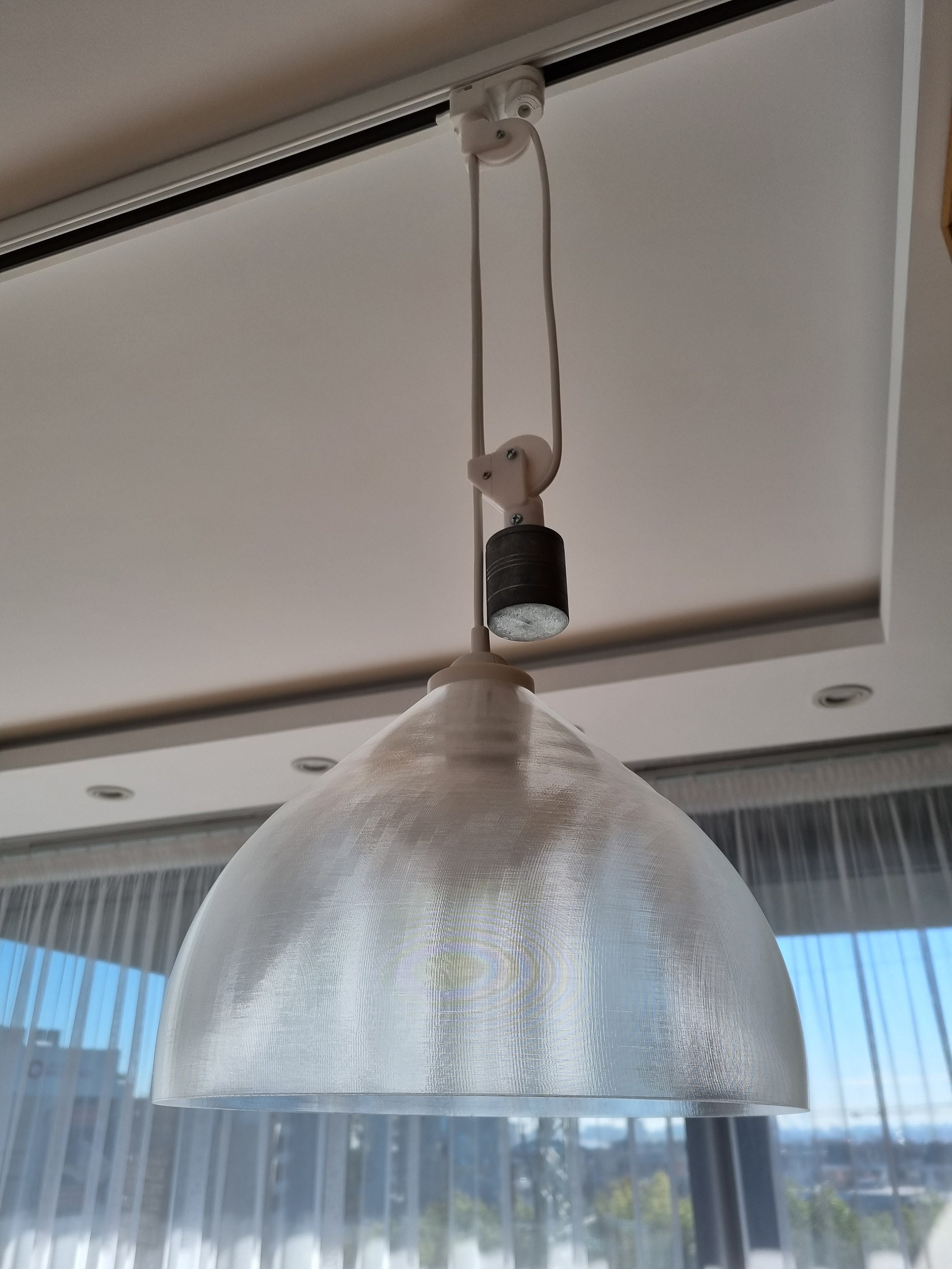 Lift Lamp, Lamp With Lifting Mechanism, Adjustable Height Light 3D ...