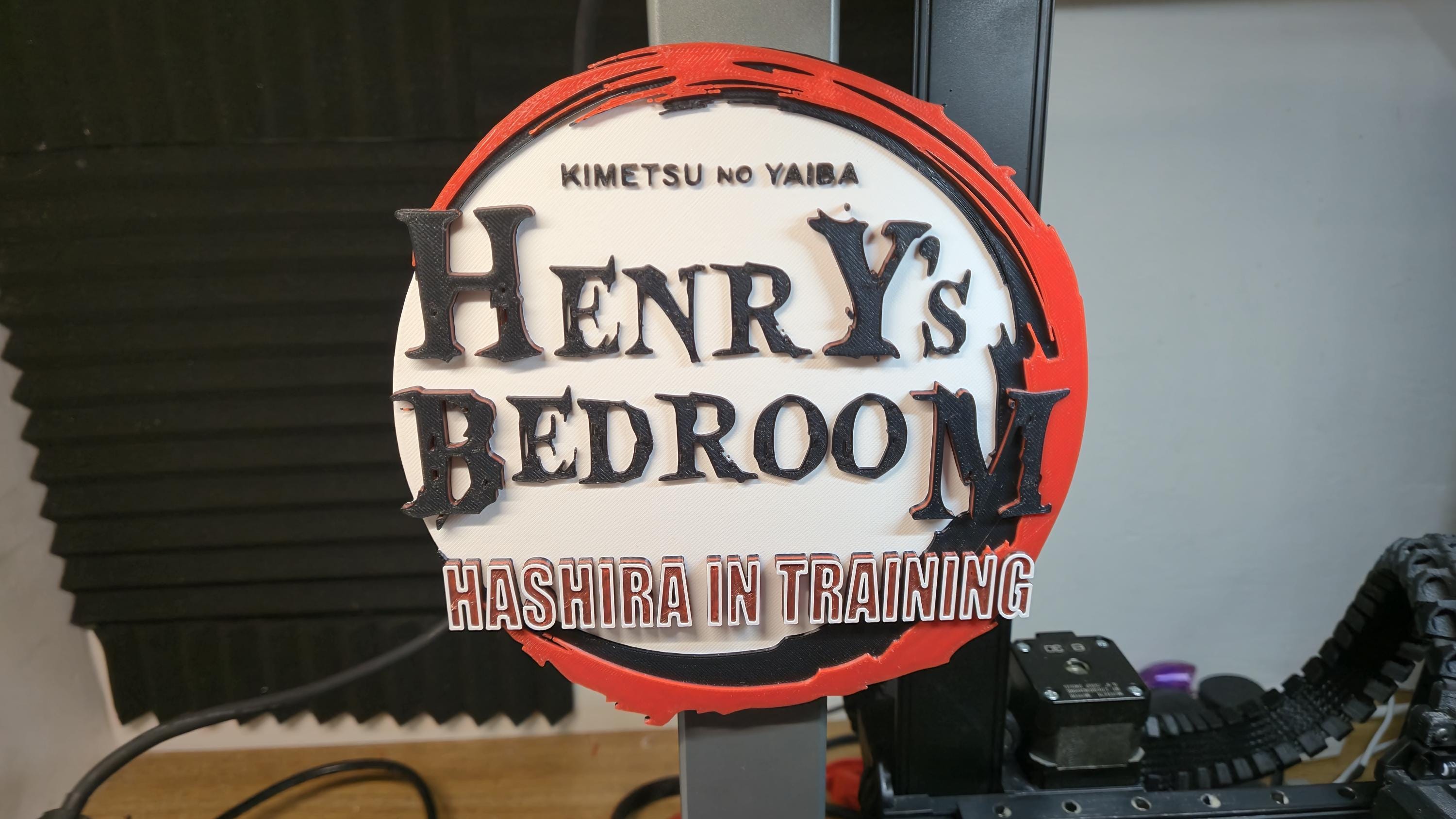 Demon Slayer Door Sign/plaque Customisable - Etsy