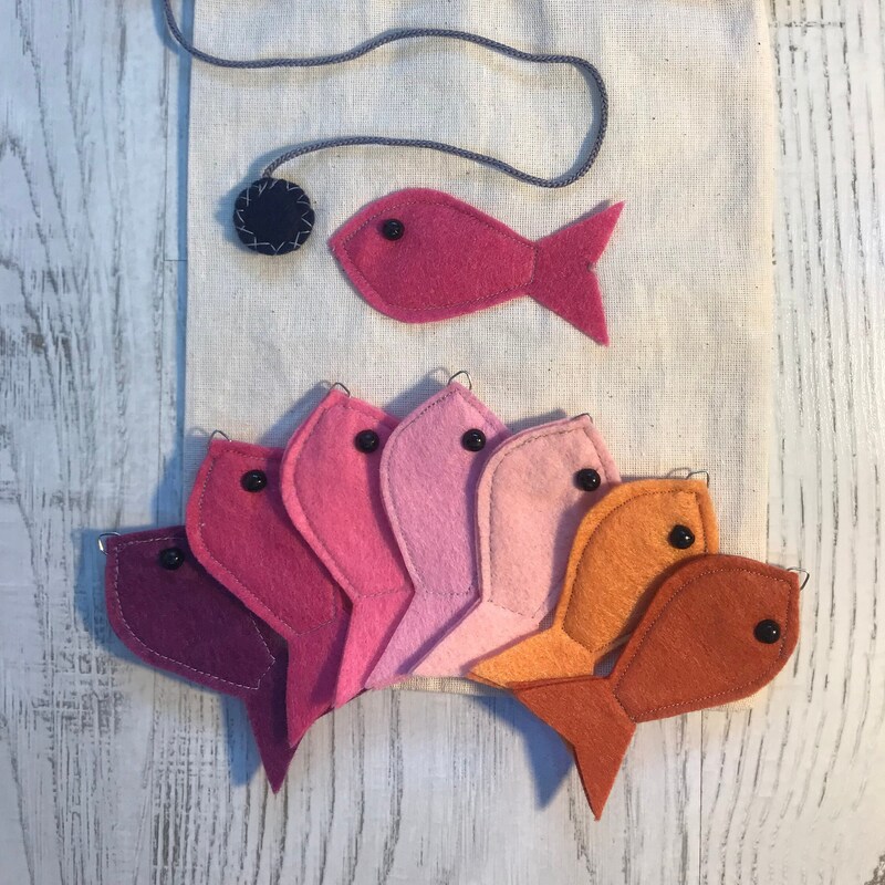 Felt Fish - Etsy
