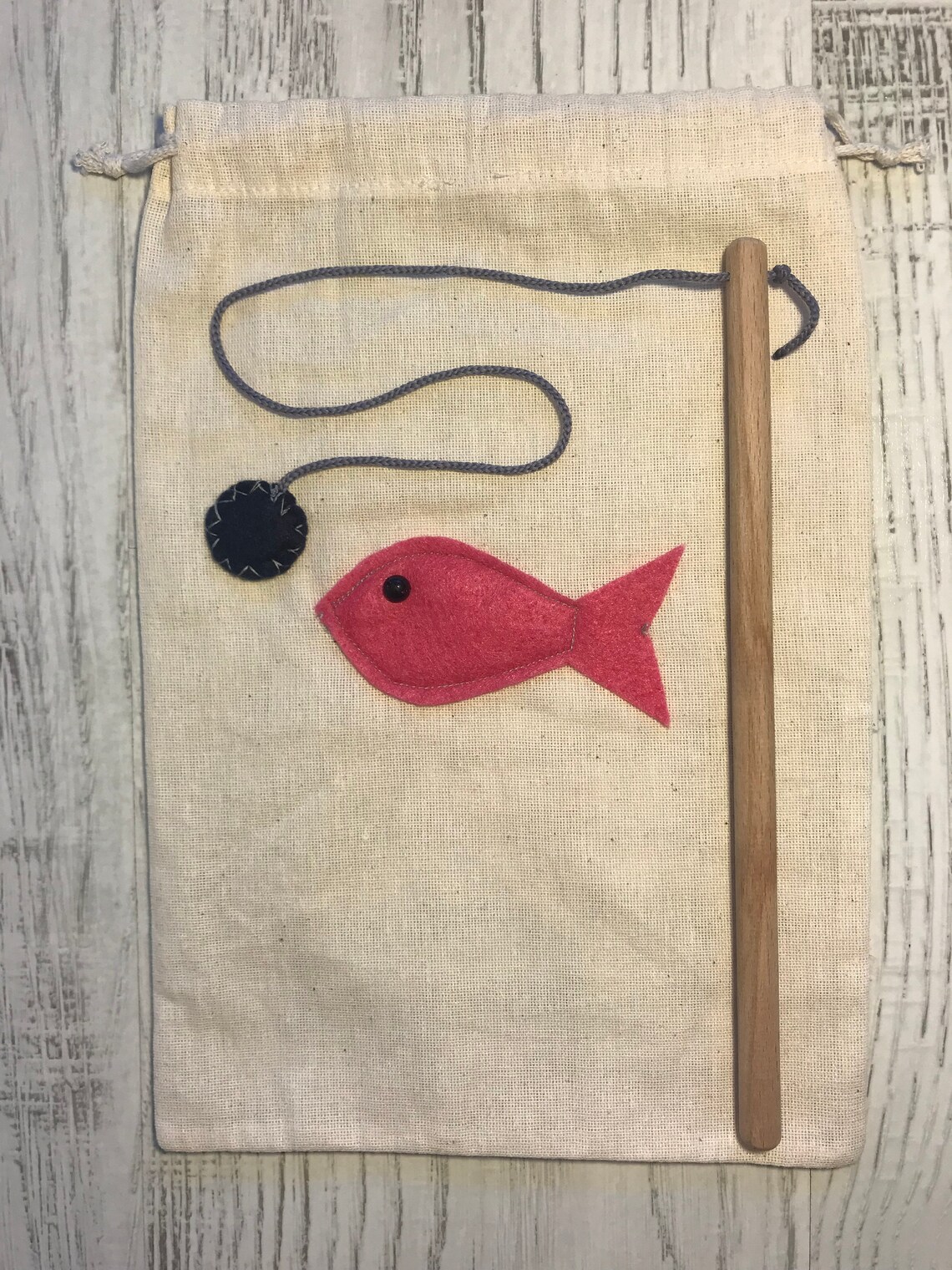 Felt Fishing Game: Montessori Fine Motor Skills Toy for Toddlers - Etsy