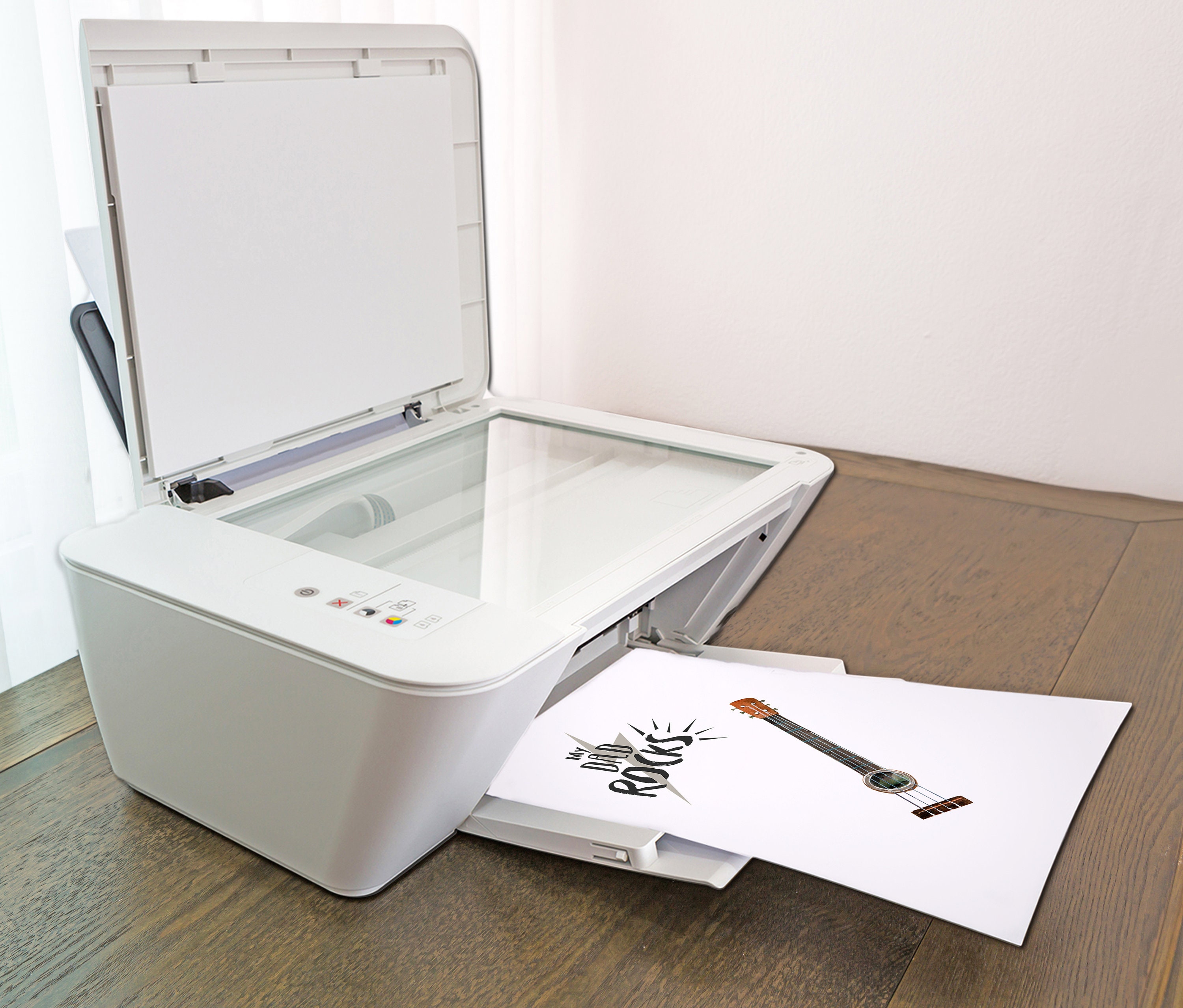 My Dad Rocks Guitar Father's Day Birthday Kids Baby Toddler Keepsake ...