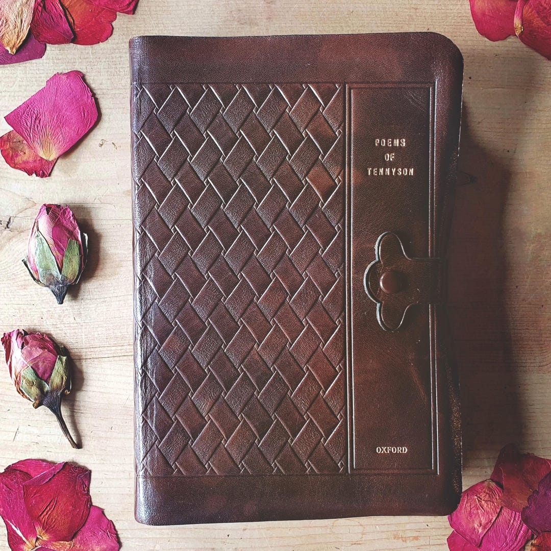 Tennyson Poetry in Full Leather Binding. Very Rare and Feels Great to ...