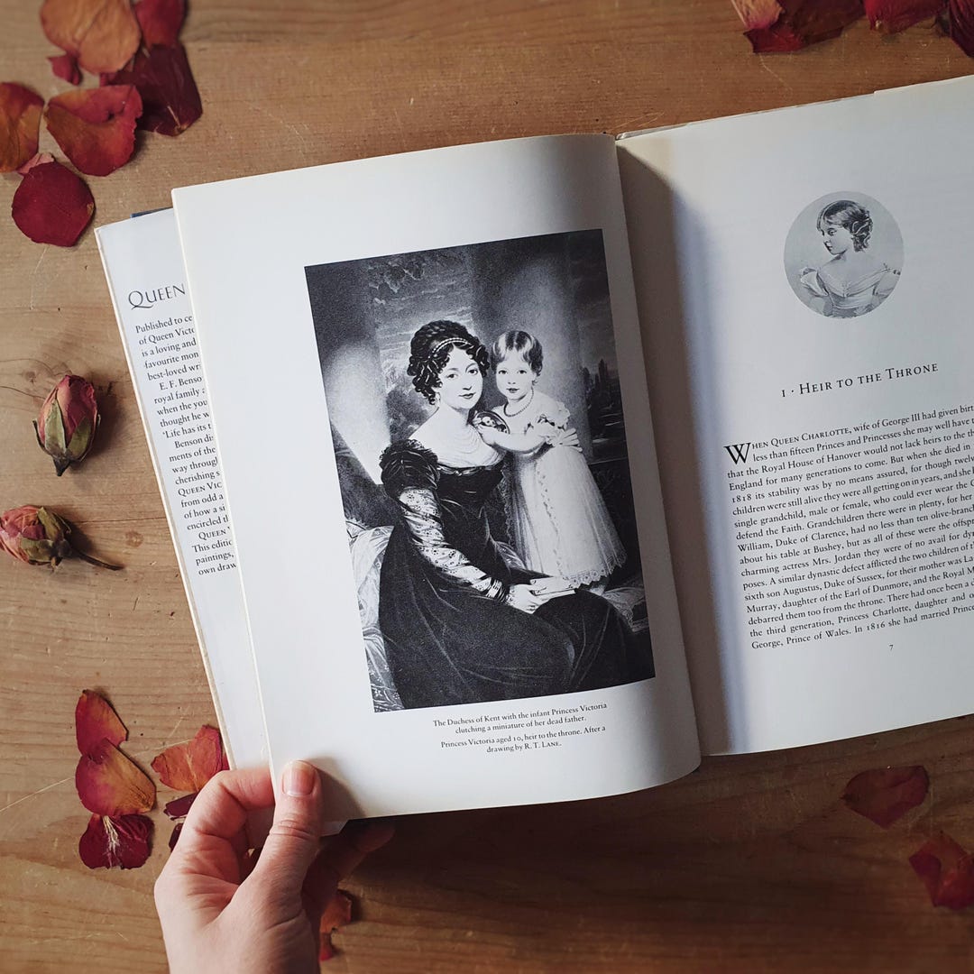 Illustrated Queen Victoria Book. Attractive Biography With Very Pretty ...