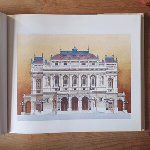 Niche! Vintage Book of European Opera Houses. Charming Illustrations ...