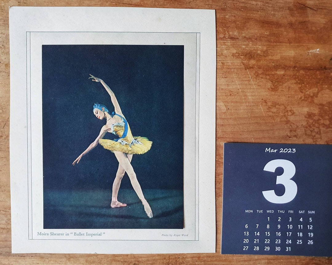 Vintage Ballet Prints. 1950s Ballerina Wall Art Including Fonteyn ...