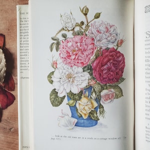 Pretty Vintage Book of Fragrant Flowers & Remedies. Perfumed Flower ...