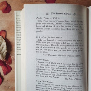 Pretty Vintage Book of Fragrant Flowers & Remedies. Perfumed Flower ...