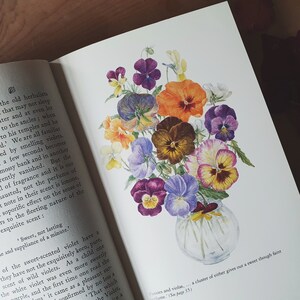 Pretty Vintage Book of Fragrant Flowers & Remedies. Perfumed Flower ...
