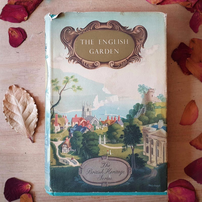 Vintage Garden Book - Etsy UK