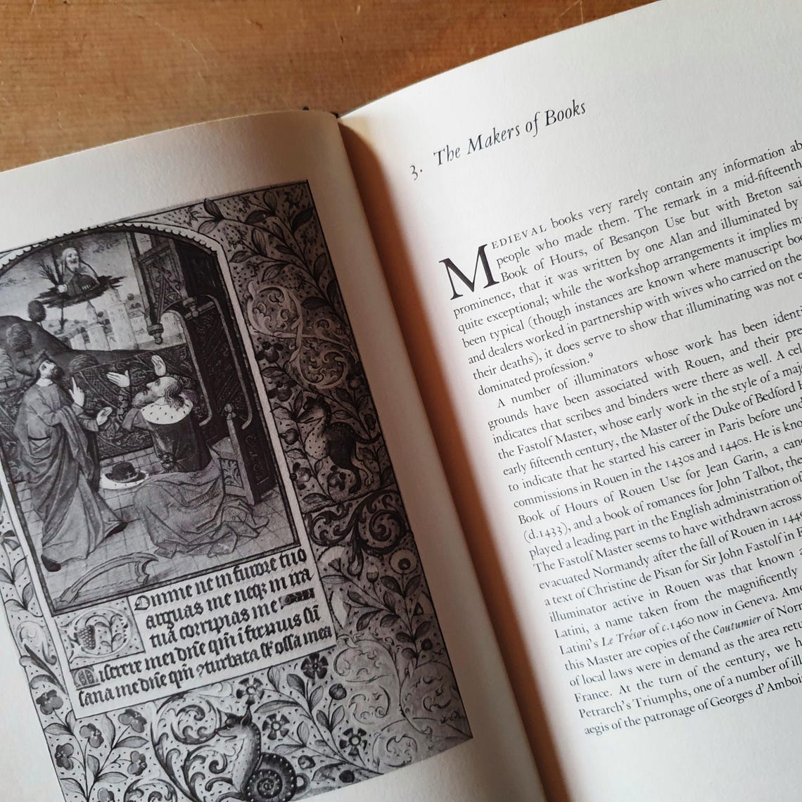 Striking Illuminated Book of Hours "the Playfair Hours". Vintage ...