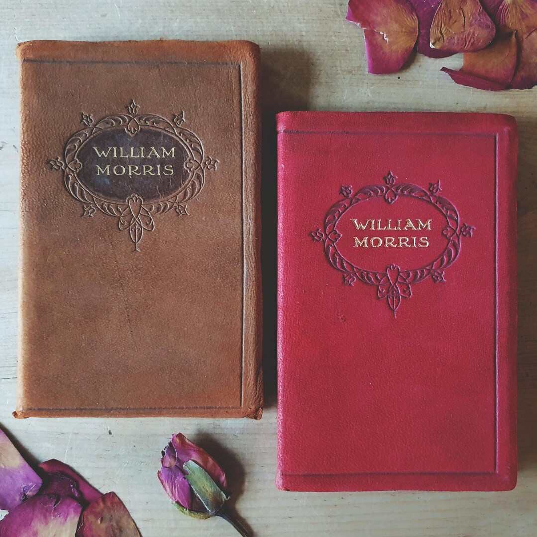Beautiful Vintage William Morris Poetry Book. Lllustrated & Bound in ...