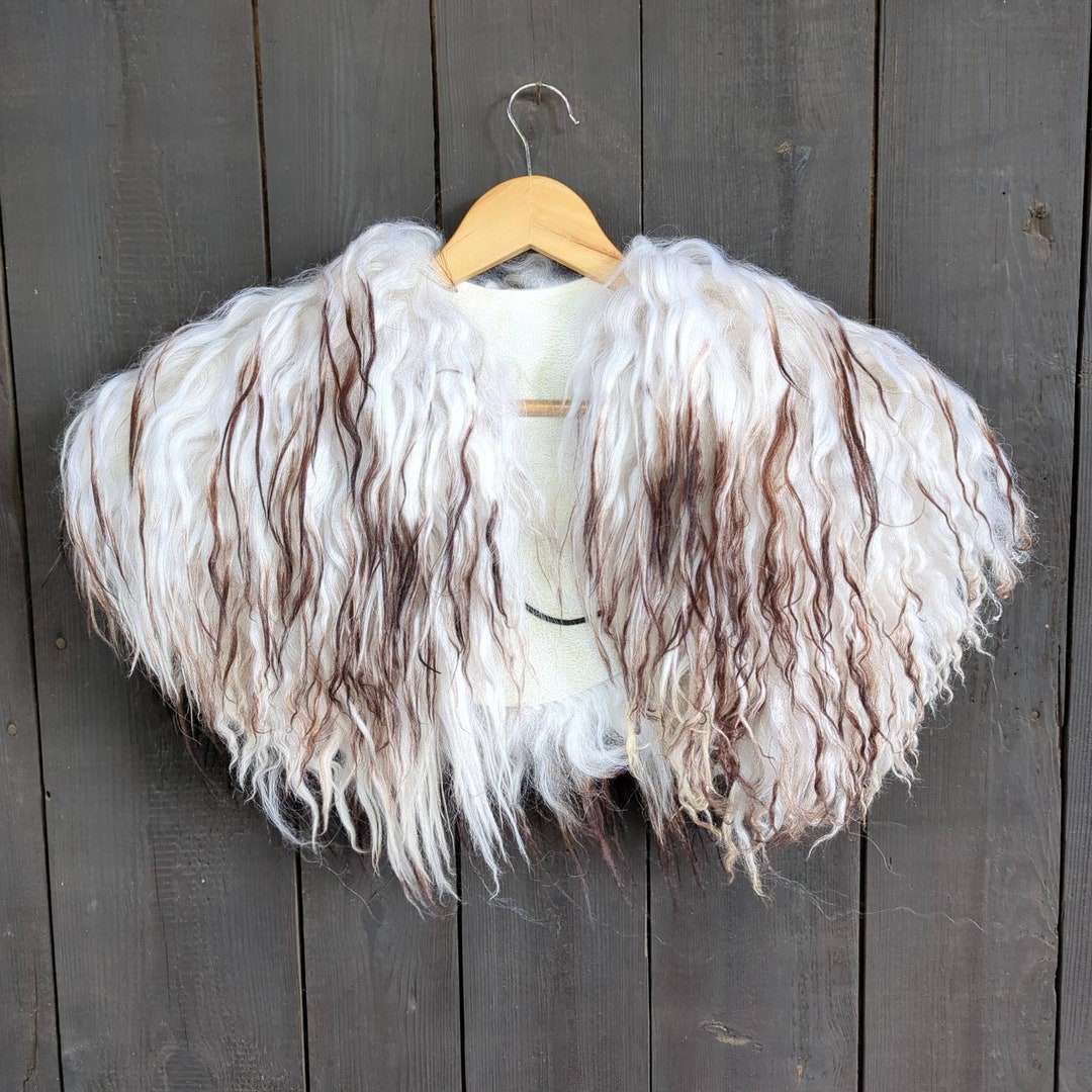 Shoulder Fur Icelandic Sheep Fur for Vikings Viking Fur - Etsy