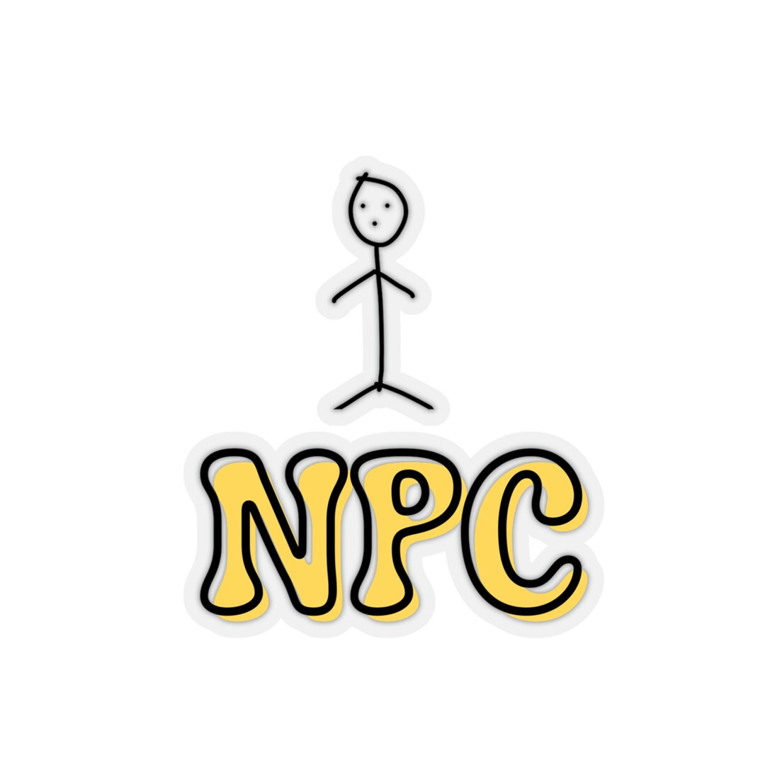 NPC Sticker - Etsy