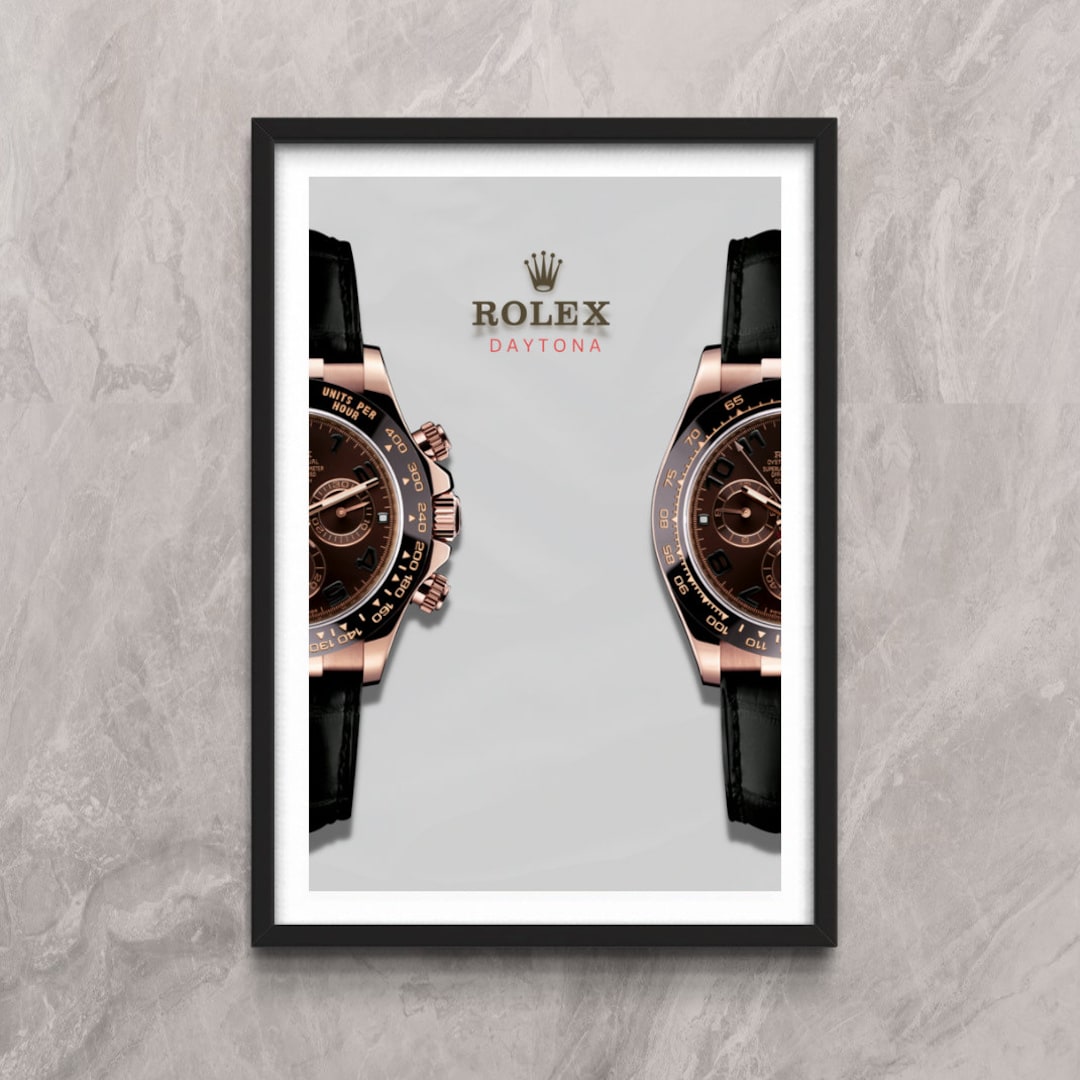 Rolex Watch Poster Rolex Watch Print Rolex Daytona Watch - Etsy