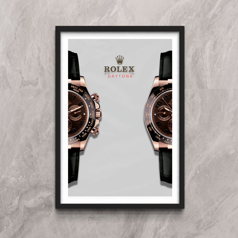 Rolex Watch Poster Rolex Watch Print Rolex Daytona Watch - Etsy