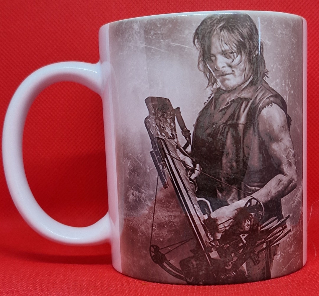 The Walking Dead " Daryl Dickson" Artwork Mug - Etsy