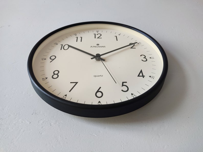 Very Nice 2000s Y2K JUNGHANS Quartz Office Wall Clock Made in - Etsy
